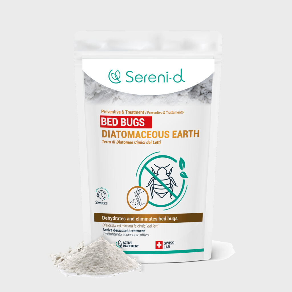Diatomaceous Earth Powder Bed Bug Treatment - Sereni-d®